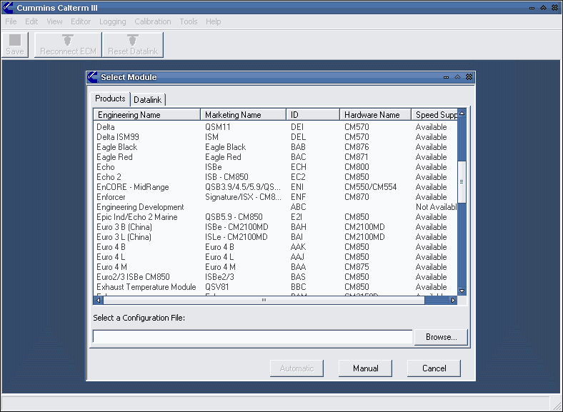 Calterm III 5.9, Calterm III is an engineering development tool used to ...