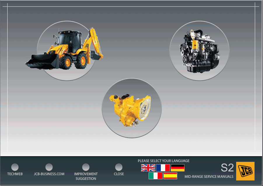 JCB Compact Service Manuals 2017 GER, информация по ремонту и ...
